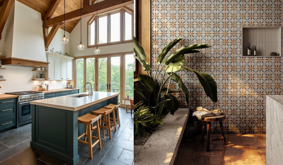 Rustic Floor Tiles: From Drab to Fab In 3 Easy Steps – Mosaics.co